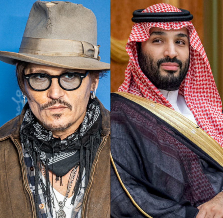 Johnny Depp's Unlikely Friendship with Saudi Crown Prince MBS ...